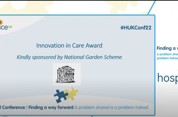 Hospice UK Awards 2022: Innovation in Care Award | Hospice UK